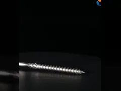 A2 A4 Stainless Steel Screws Trox Drive , Type 17 Decking Screws With Ribs Helix