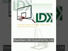 metal 1800mm basketball hoop lightweight outdoor basketball net stand equipments