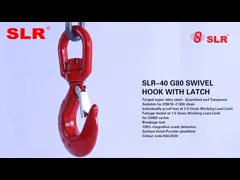 GANCHO DEL ESLABÓN GIRATORIO SLR040-G80 CON EL CIERRE