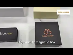 Scatola regalo in carta con finestre in PVC Scatole con fine a copertura a colori