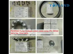 109542 varco top drive parts pump hydraulic piston press comp
