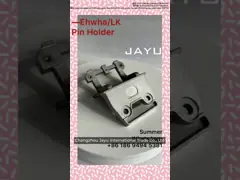 taiwan lk stenter parts single purpose pin holder aluminum material 76mm standard center distance