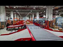 CE 고효율 저 유지보수 자동 패키지 분류 좁은 벨트 분류 시스템