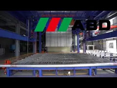 LNG Heating power Anodizing Production Line Custom Voltage For aluminium profiles