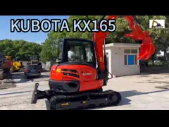 Manual Used Kubota Excavator Strong Power Hydraulic Stability 0.24 M³ Buket Capacity For Heavy Work