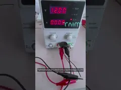 電子アラームブザー ワイヤーとコネクタ 12VDC 90dB 音源 防水 IP65