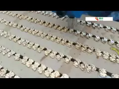 Macchina per la realizzazione di distintivi di smalto visivo a doppia stazione con tensione di ingresso 220V