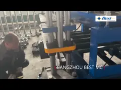 0.25-0.6mm 두께 3층 롤 포밍 머신 5.5Kw 메인 모터 파워