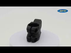 Servizi di taglio CNC nero sabbiatura parti personalizzate in alluminio per biciclette