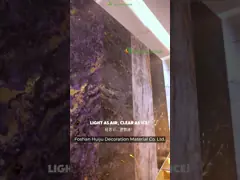 Стенные плиты с испытанием влажности из мрамора pmma