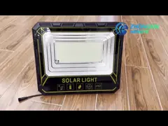 60w cool white 2000 lumen solar powered led floodlight remote control