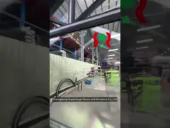 custom office building curtain wall aluminium soundproofing with light control