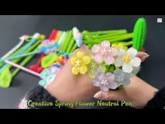 A caneta de presente de plástico para estudantes de 0,5 mm