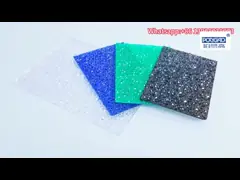 colored polycarbonate roofing panels 2mm-10mm polycarbonate sun sheet  for outdoor park