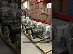 50kn cable hauling winch 5t petrol cable pulling winch for construction