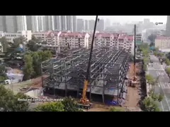 Steel Structure Large Span Metal Building Industrial Warehouse Workshop Self Storage Steel Building Hangar Garage Aircraft