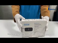 200w car inverter charger fast charging 12v to 220v pd type c socket  truck power inverter