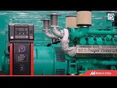 High Speed And High Horsepower Large Diesel Generator Sets Operating At 880kw 1000kw 1100kw With GOOGOI Engine