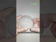 resilient scratch optical glass lenses dome for underwater photograph