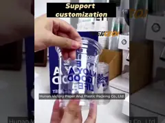 biodegradable pla plastic cup 550ml printed logo cold drink cups with lids