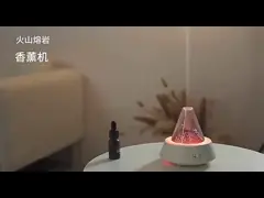 Lava-Aromatherapie-Feuer-Flammenbefeuchter DC 5V mit Timer-Einstellung 2/4/6 Stunden