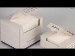 thick large soft clean skin towels biodegradable dry facial towels 25x30cm