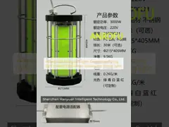 Lumières LED de pêche à l' eau profonde, lumières de pêche sous-marines à haute luminosité