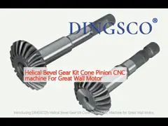 Helical Bevel Gear Kit Cone Pinion CNC machine For Great Wall Motor
