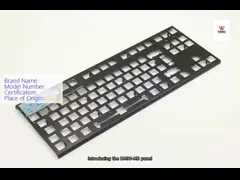 metal stamping parts high-precision stamping parts aluminum plate metal keyboard dm90-mb panel