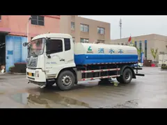 eco-friendly water spraying truck with advanced spraying technology