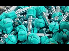 Jh-2171 Profession Cam Lock Fastener Screw For Flat-Pack Furniture Assembly, Cold-Drawn Carbon Steel, Blue Zinc Plated, 40mm Length