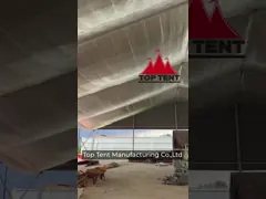 m series clear span a frame heavy duty marquee tent with insulation cotton