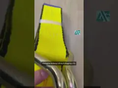 Hochleistungs-Polyester-Rundschlingen mit Schlaufen für das Heben