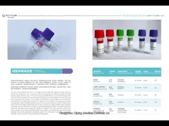 vacuum blood collection edta tube with purple cap 1ml - 10ml