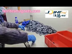 gym permanet sintered ferrite magnet tiles segments pieces