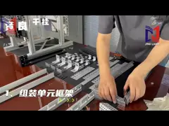 벽돌 벽지 지원 시스템을 위한 단일화된 모듈형 환기 대면지 지원 시스템 프로젝트의 다양화 요구