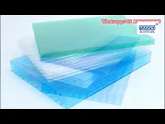 uv protected polycarbonate sheet waterproof multi layer polycarbonate sheet hollow