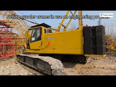 sany 650t crawler crane is suitable for construction sites  used crane equipment