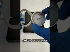 Durable 0-10mm Dial Caliper Gauges for Thickness Measurement with Convenient Adjustment