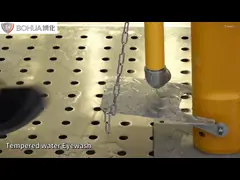 durable stainless steel tempered water eyewash