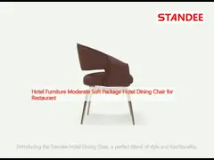 hotel furniture moderate soft package hotel dining chair for restaurant