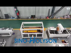 Sinohs 75/250mm HDPE Pipe Making Machine PE Production Line Extruder For Plastic Pipes / PE Pipe Making