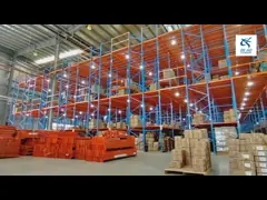 customized longspan steel platform storage rack system heavy duty warehouse rack steel