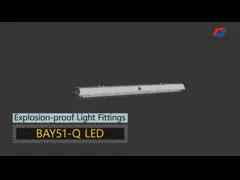 bay51-q led series explosion proof light fixtures led tubes iecex atex cu-tr