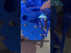 counter weight swing check valve pn10-pn16 cast iron for water distribution systems