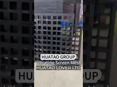 25*6mm Mesto Reliable Rubber Screening Sieve Mesh Panels For Mining Use Vibrating Screens