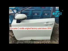 Parti originali di portiere di auto usate per il 2019 T-O-Yota C-Orolla