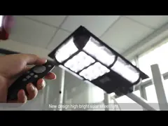 Lampada solare integrata impermeabile 200w High Lumen Lampada LED con pannello solare