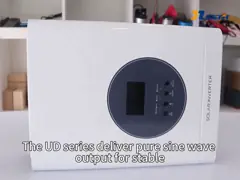 3Kw 24V 110V 220V DC σε AC Wifi Ups Pure Sine Wave Υβριδικός Ηλιακός Αντιστροφέας