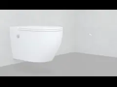 bathroom modern tankless pulse toilet wall mounted oem acceptable